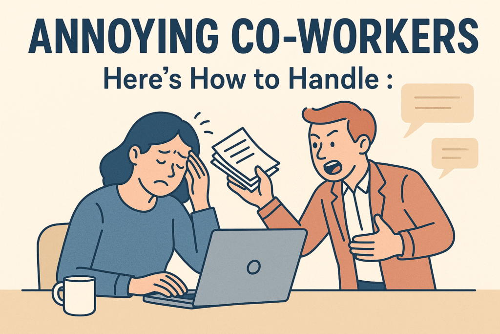 ANNOYING CO-WORKERS – Here’s How to Handle : - The Job Vaccine Doctor